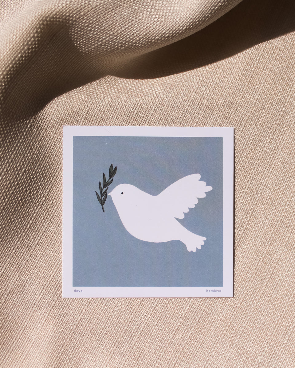 Dove • Mini Print • Donation Print – HEMLEVA