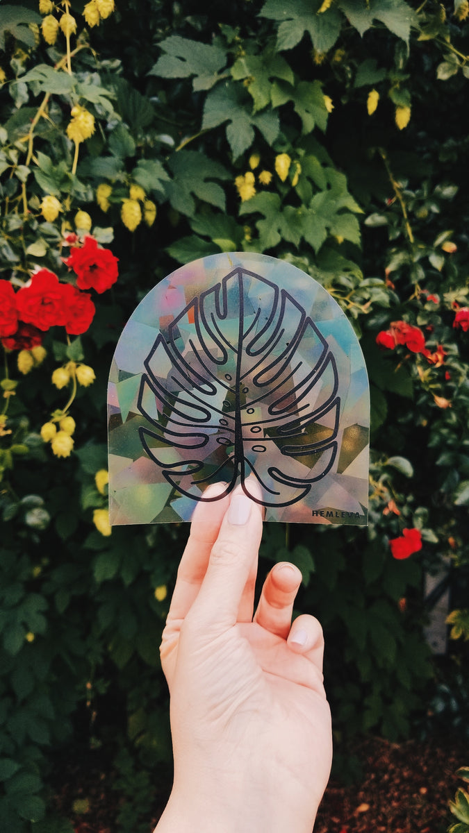 Suncatcher Set • 3 Botanical Designs – HEMLEVA