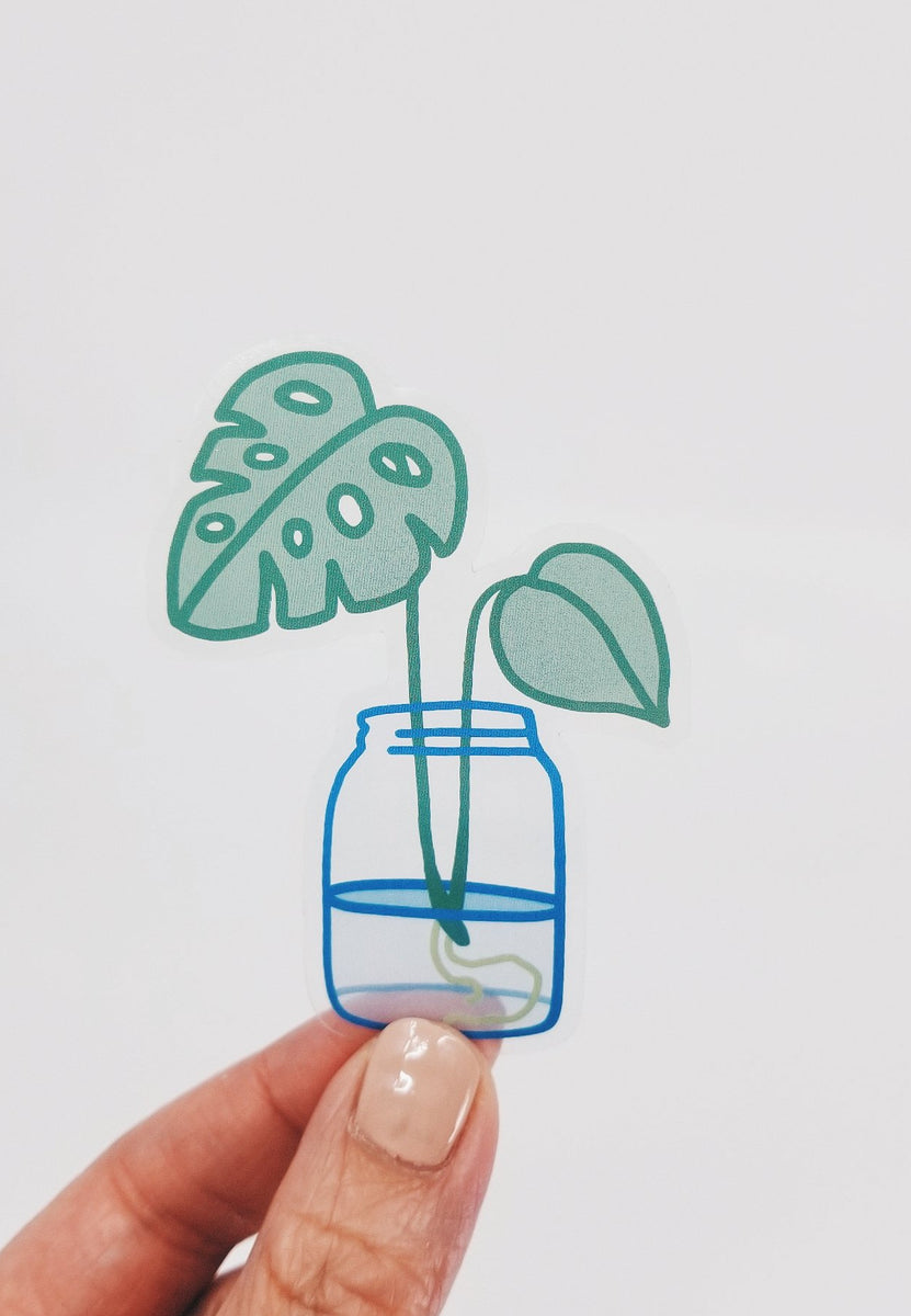 Monstera Propagation • Sticker – HEMLEVA